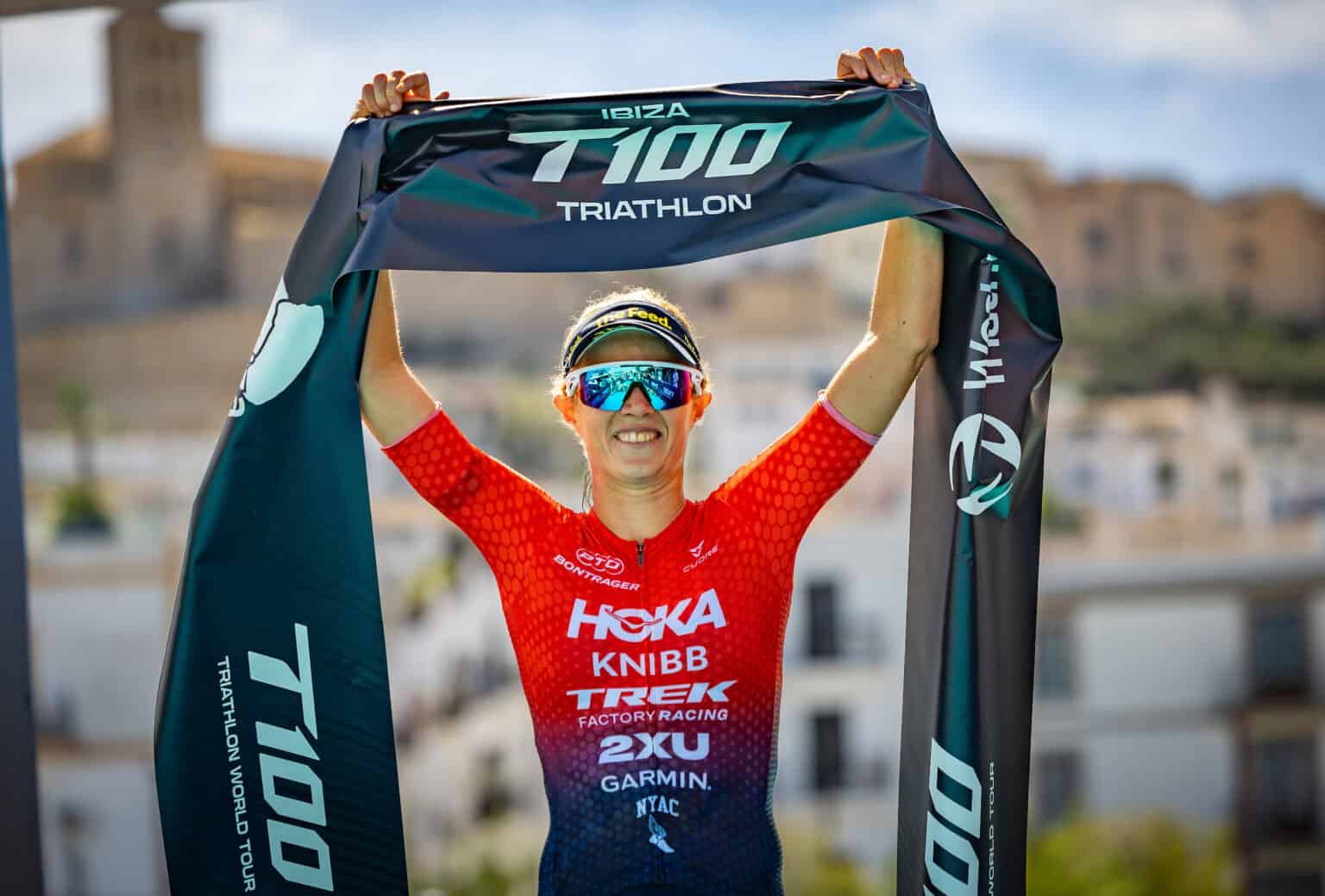 Taylor Knibb Blitzes World Class Field In Ibiza T100 Triathlon – T100 ...
